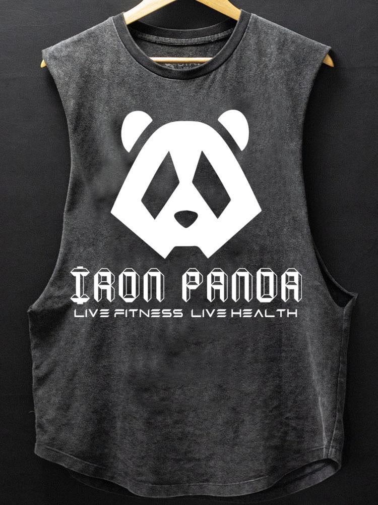IronPandafit Iron Panda Scoop Bottom Cotton Tank For Sale