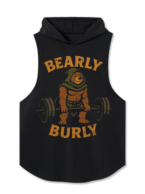 IronPandafit Bearly Burly Hooded Tank For Sale