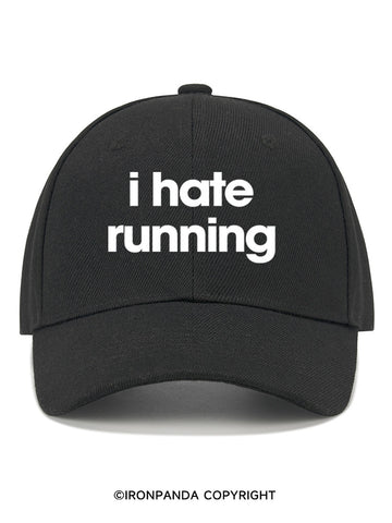 i hate running hat