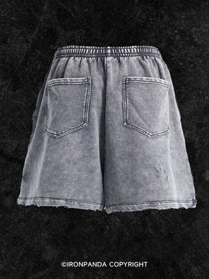 Trick or train Washed Gym Shorts