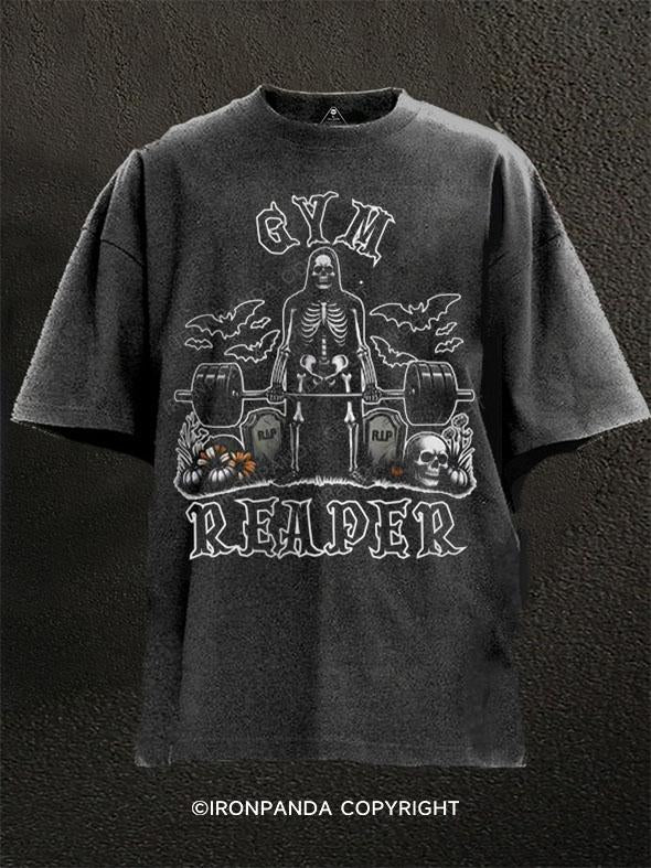 IronPandafit GYM REAPER Washed Gym Shirt For Sale