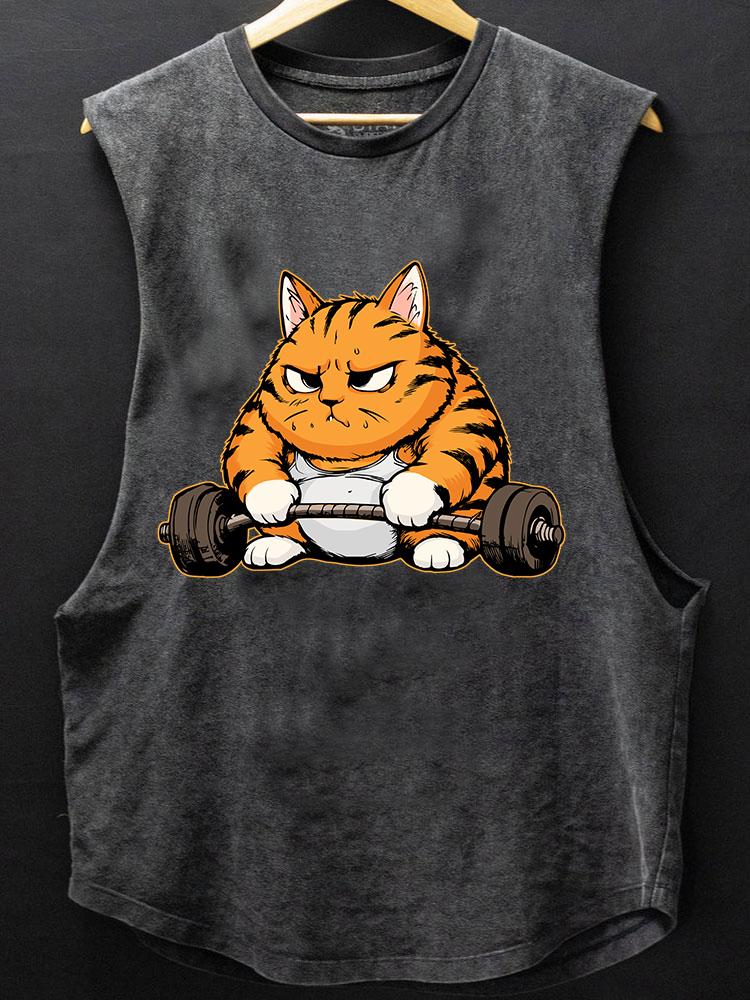 IronPandafit START MEOW BOTTOM COTTON TANK For Sale