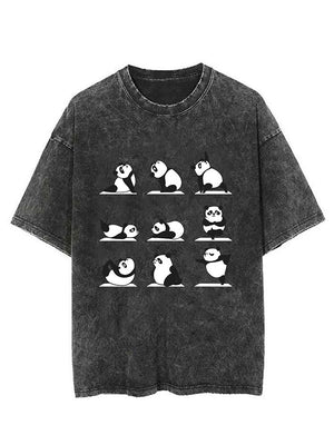 IronPandafit Panda Yoga Vintage Gym Shirt For Sale