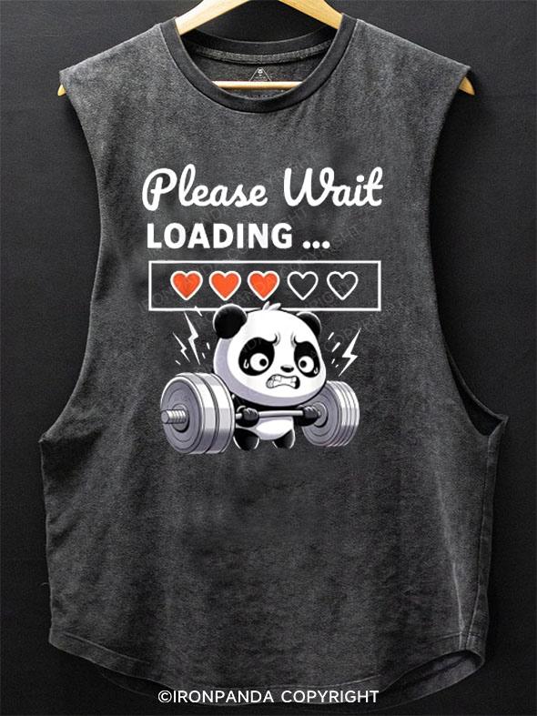 IronPandafit Panda Installing Muscles Please Wait SCOOP BOTTOM COTTON ...