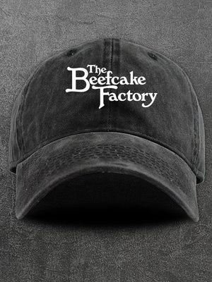 IronPandafit The Beefcake Factory Washed Gym Cap For Sale