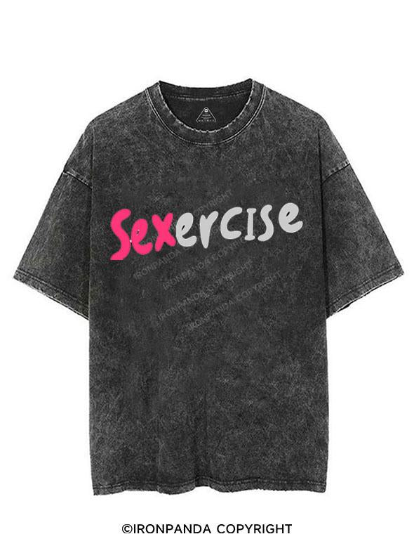 IronPandafit SEXERCISE VINTAGE GYM SHIRT For Sale