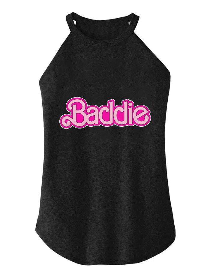 IronPandafit Baddie TRI ROCKER COTTON TANK For Sale