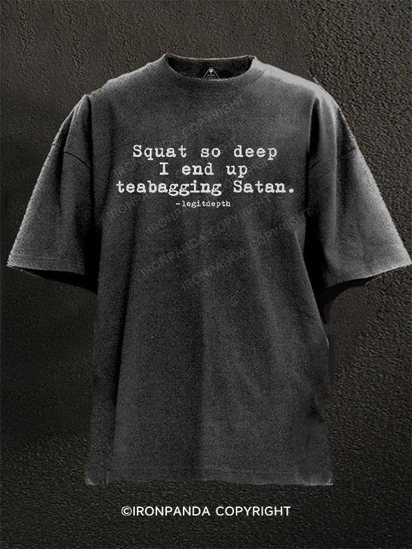IronPandafit Legit Depth Washed Gym Shirt For Sale